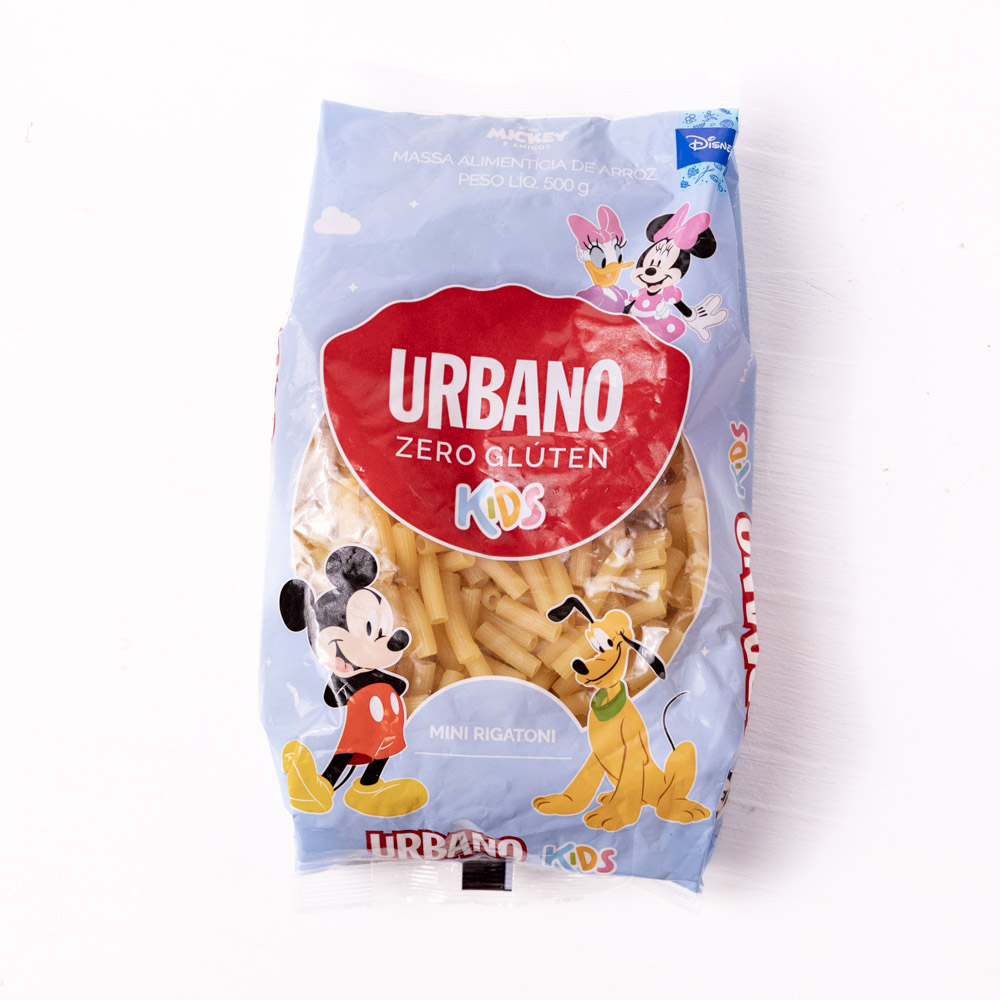 Macarrão de Arroz Kids Mini Rigatoni 500g - Urbano