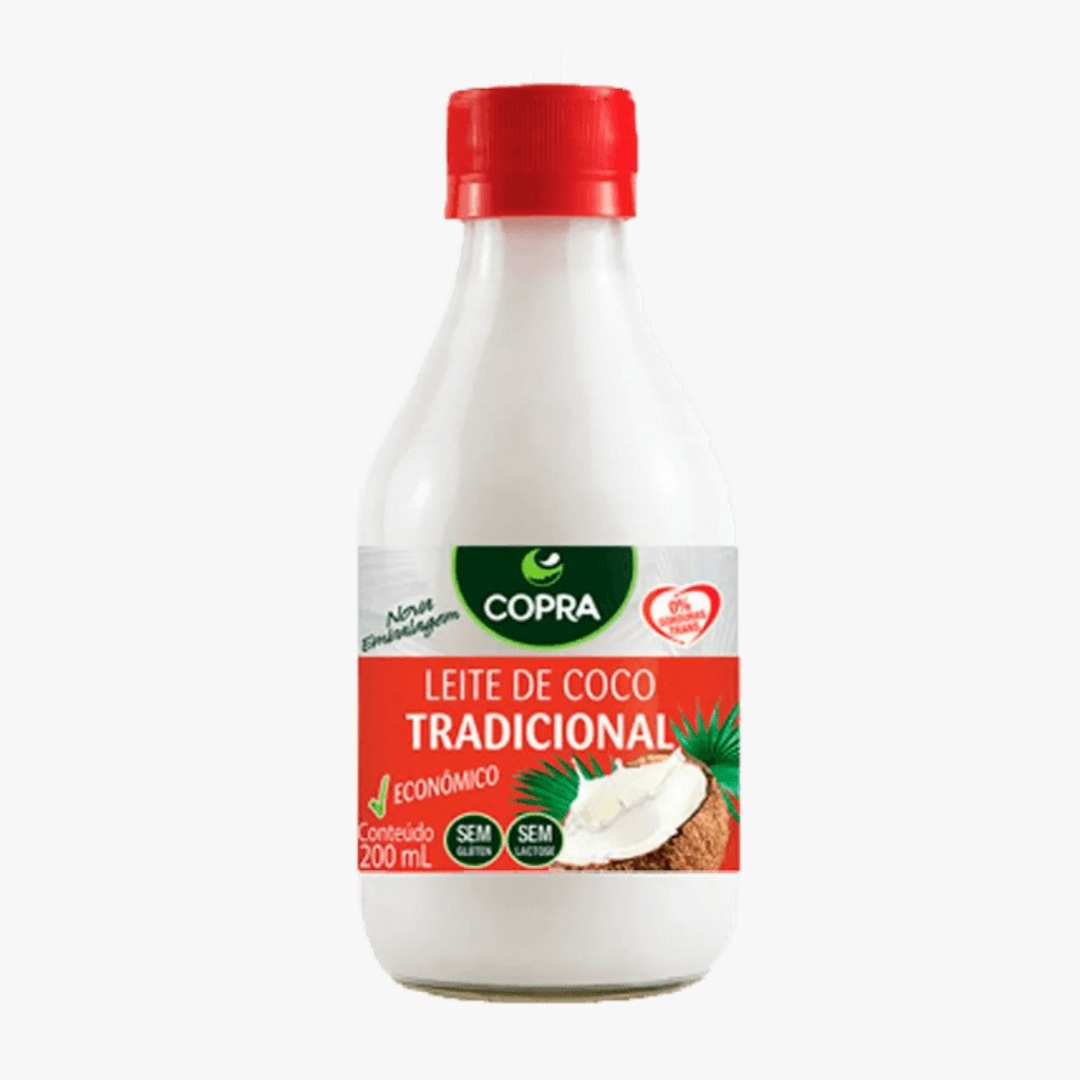 Leite de Coco Vidro 200ml - Copra